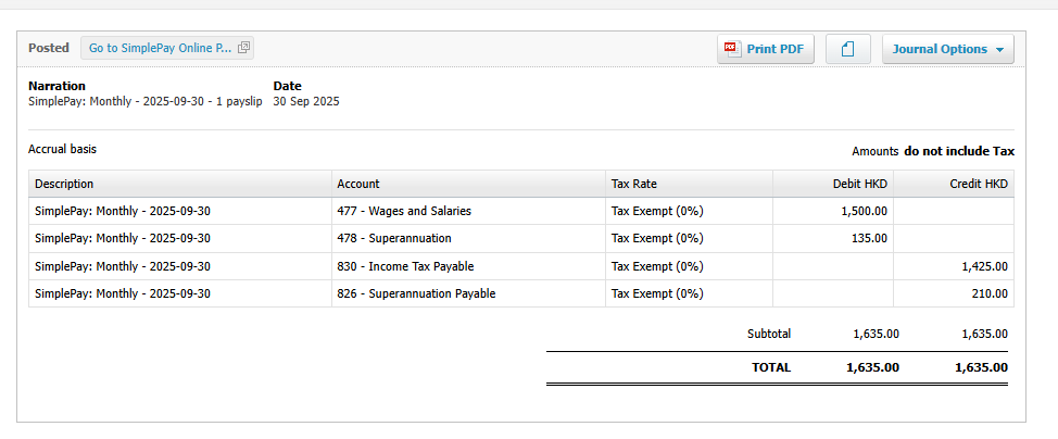 Xero - Payroll Help